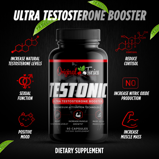 TESTONIC-Ultra Testosterone Booster – Original Tonics