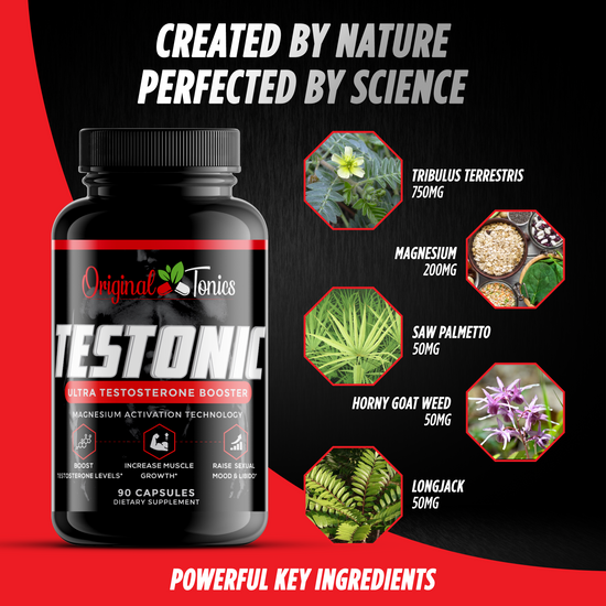 TESTONIC-Ultra Testosterone Booster – Original Tonics