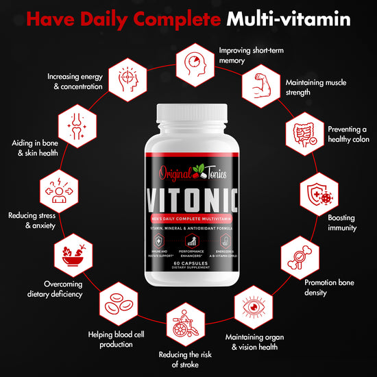 VITONIC-Men's Daily Complete Multivitamin – Original Tonics